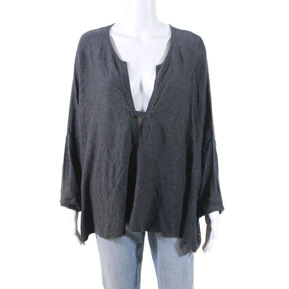 Planet | Sweaters | Planet Womens Cotton Vneck Long Sleeve Pullover ...